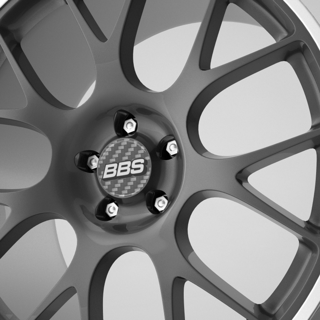 Bbs Rims 3d Model