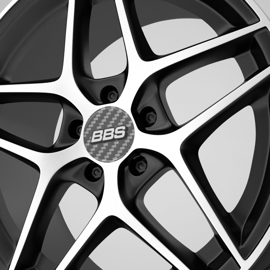 Bbs Rims 3d Model