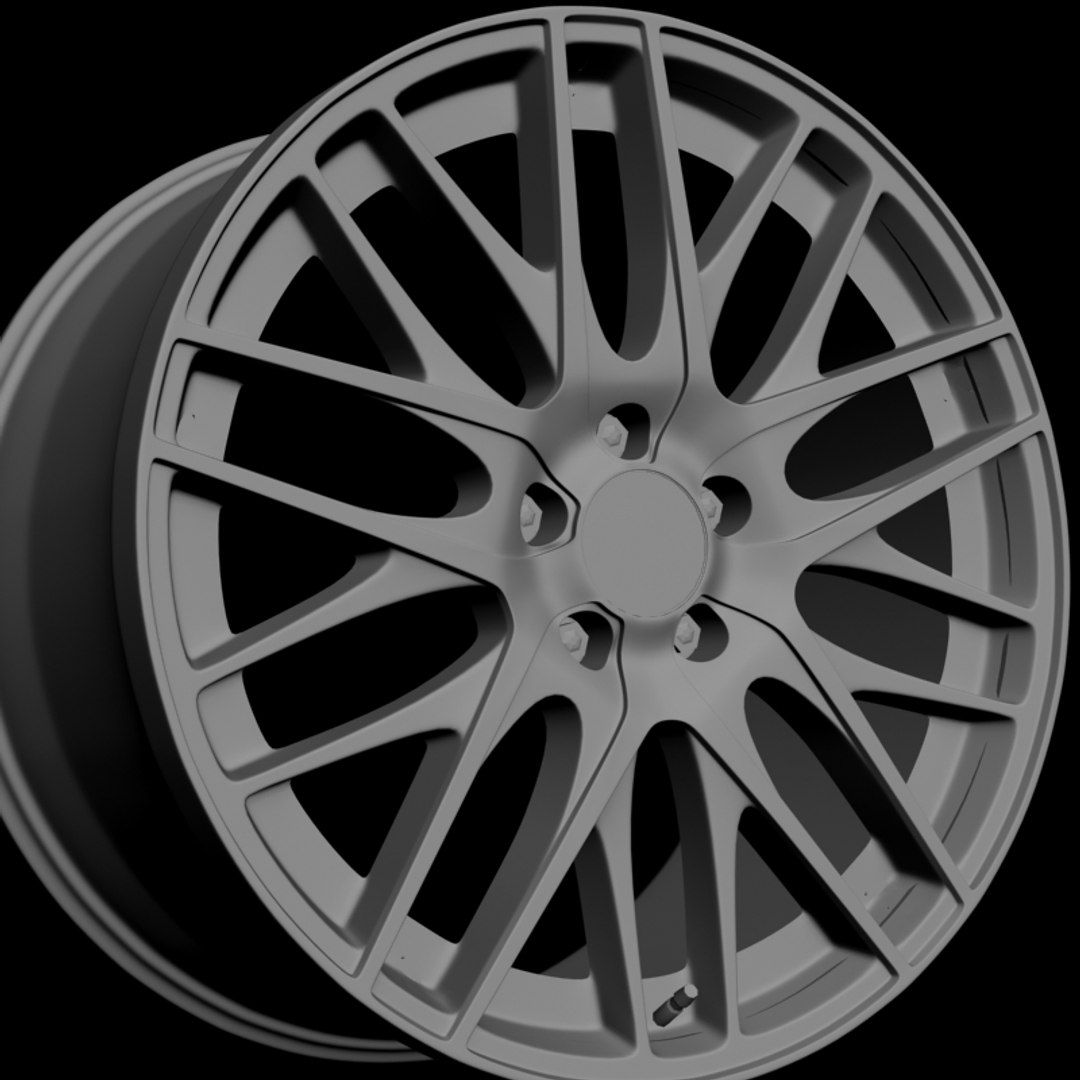 Bbs Rims 3d Model