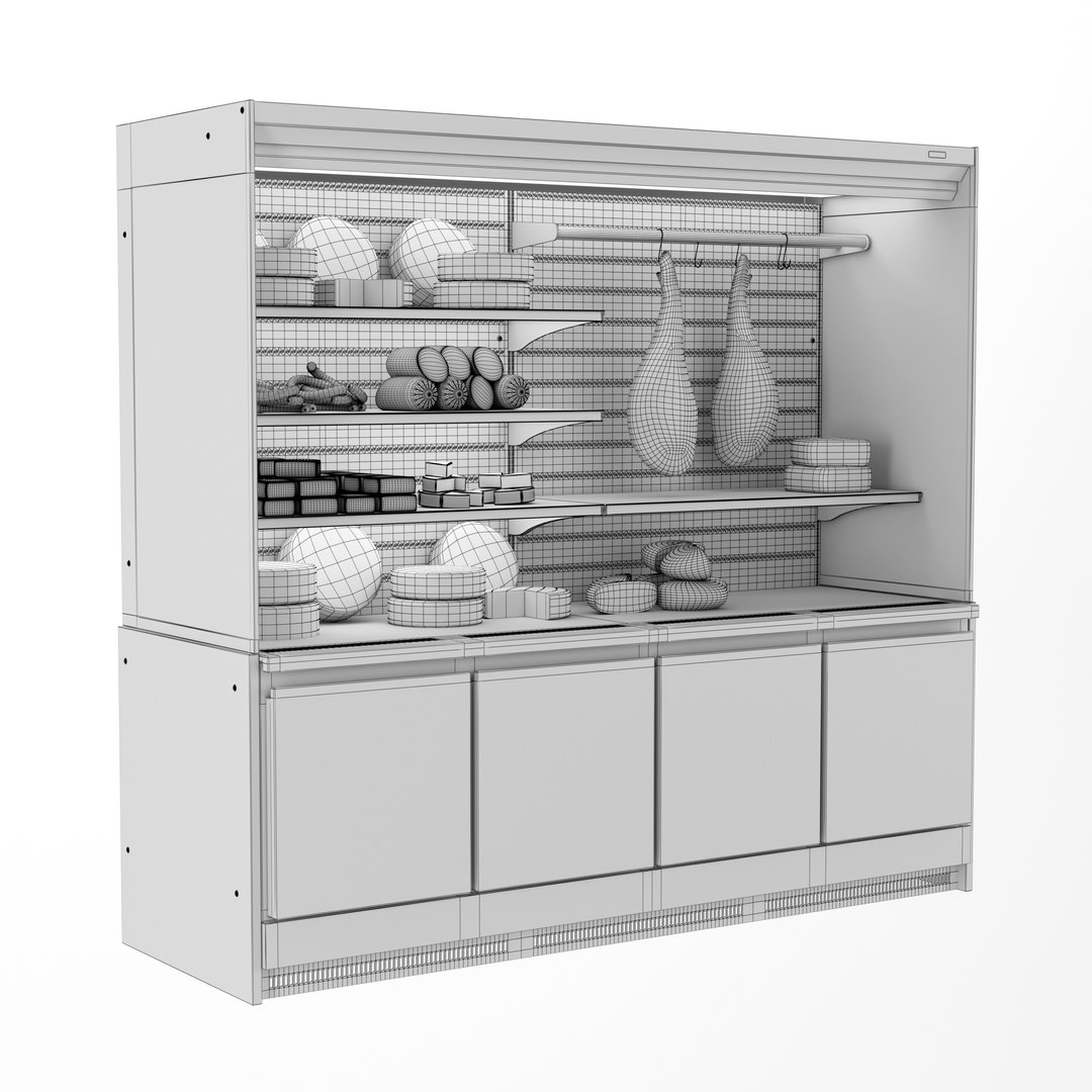 3D Rear service cabinet Losanna - TurboSquid 2154170