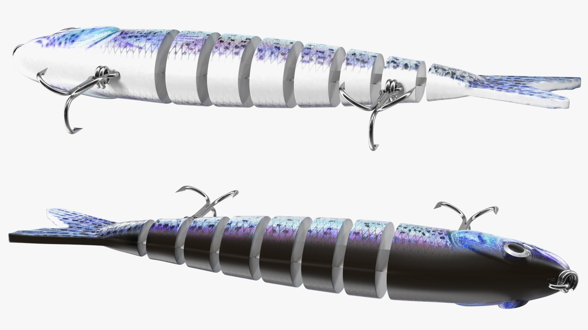 3D Multi Jointed Swimbait Lure - TurboSquid 1749788