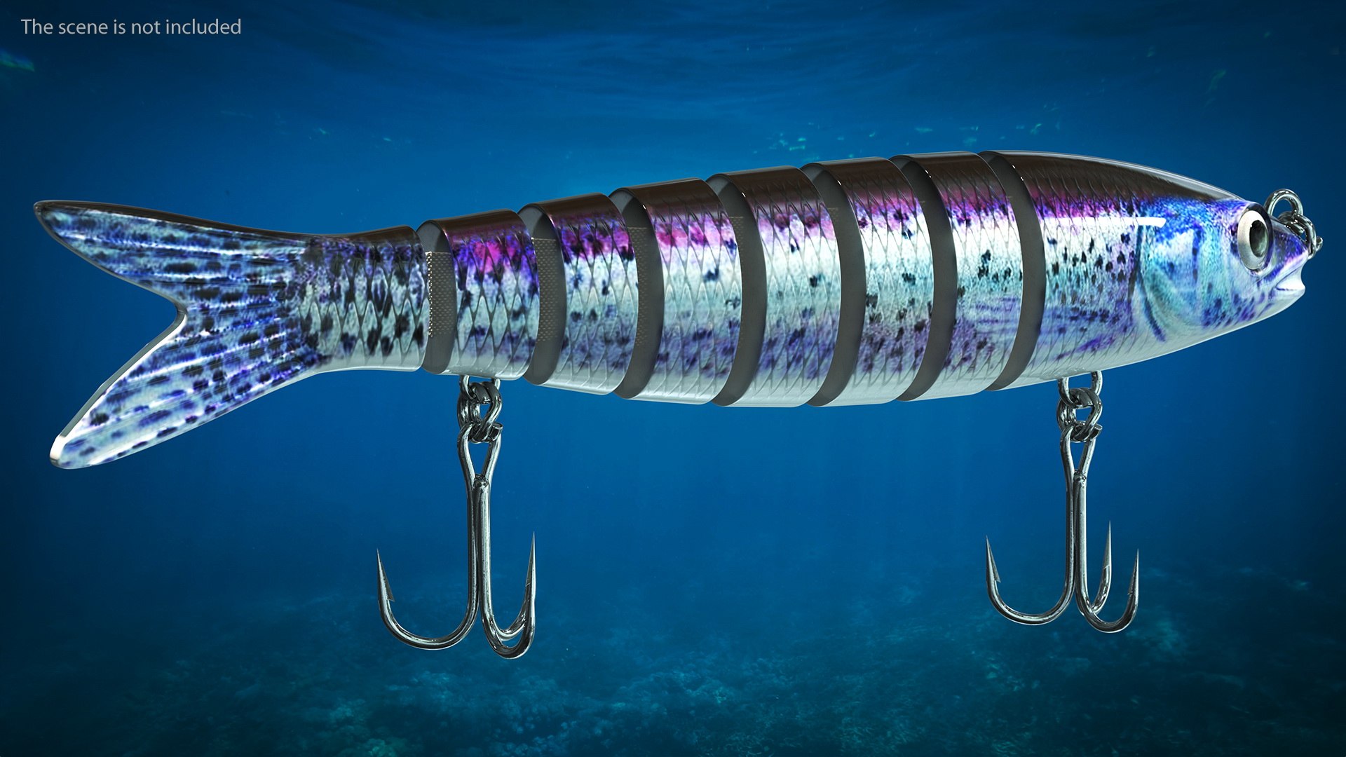 3D Multi Jointed Swimbait Lure - TurboSquid 1749788