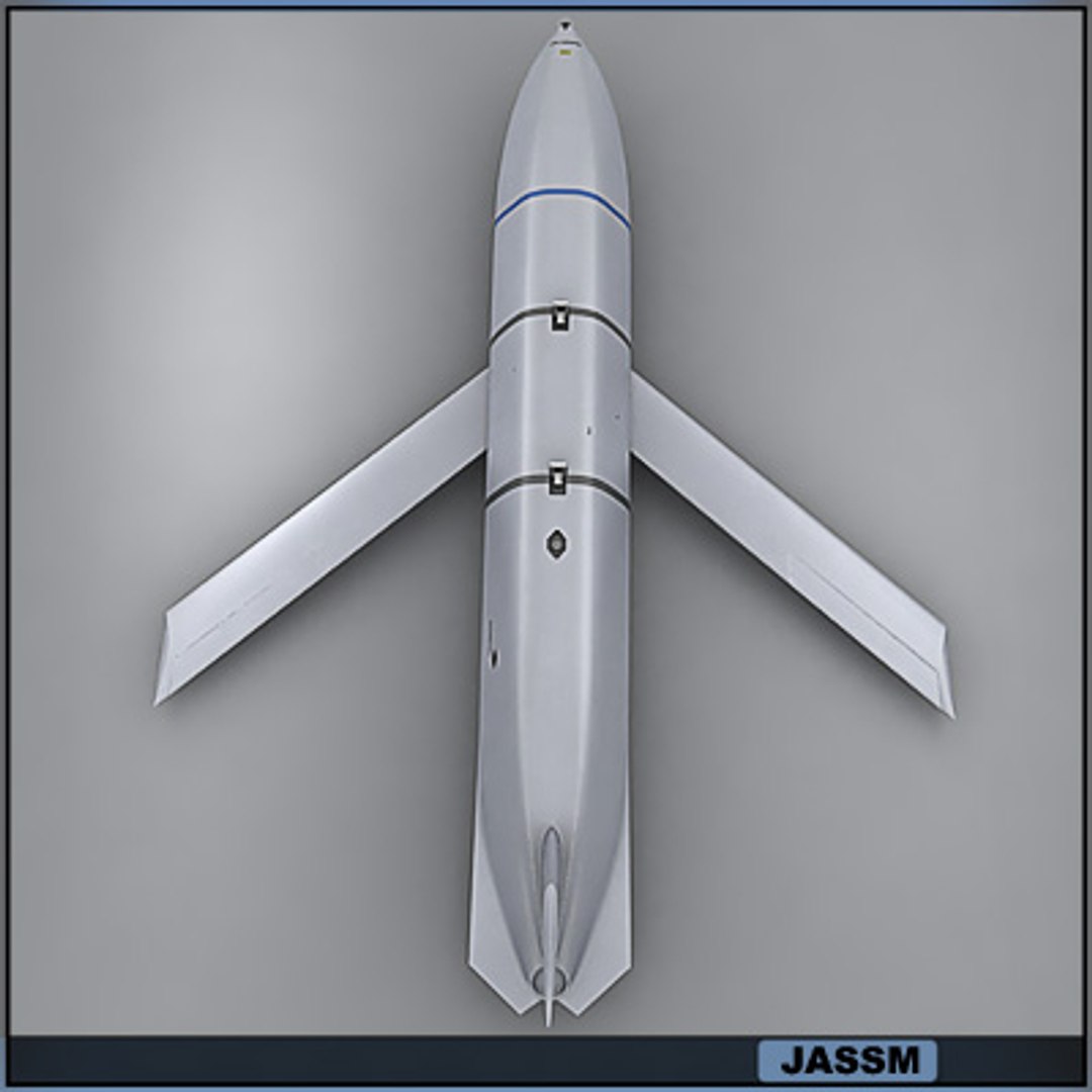 Jassm Missile Weapon C4d