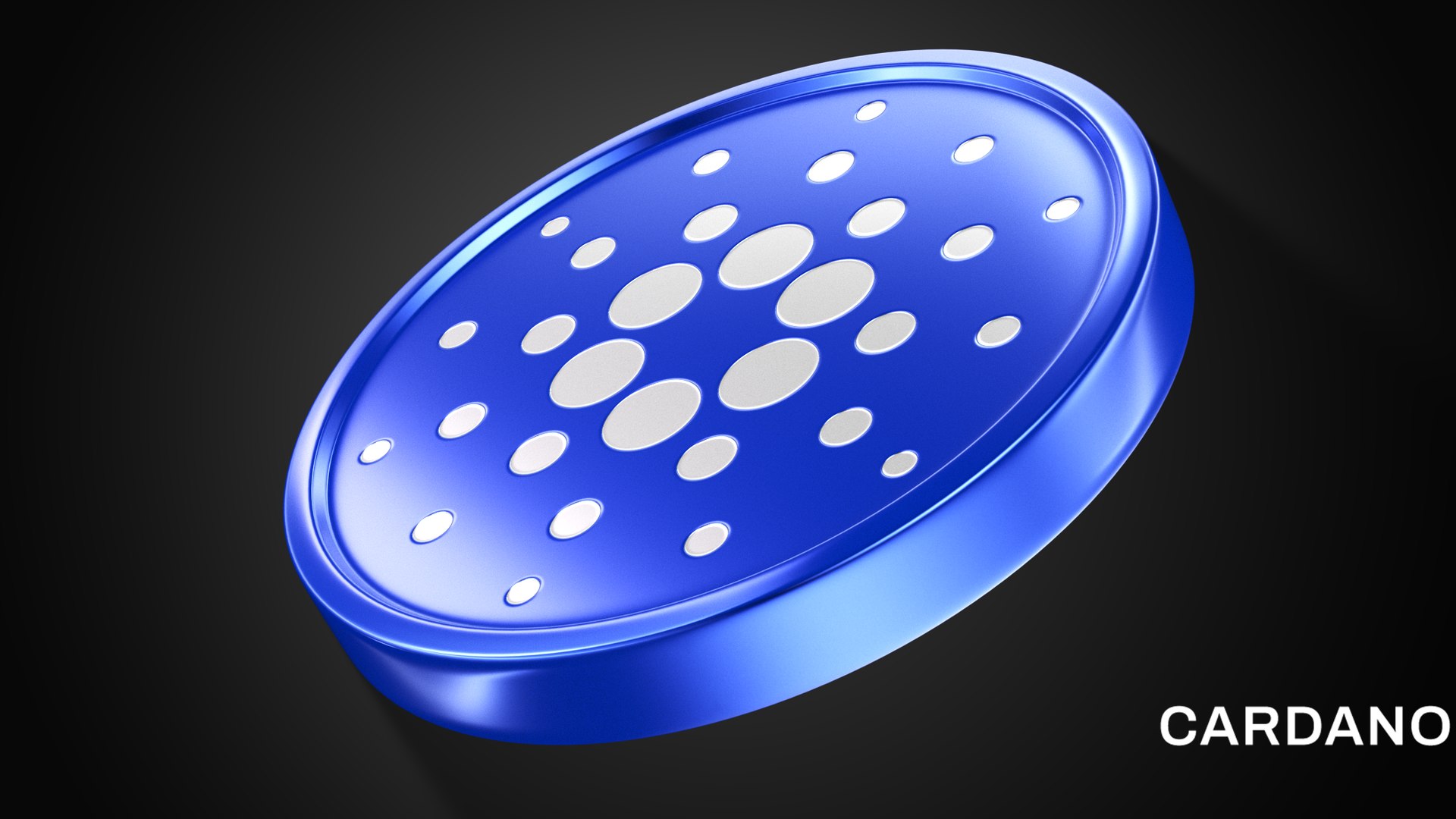 ADA CARDANO Coin Model - TurboSquid 2012669