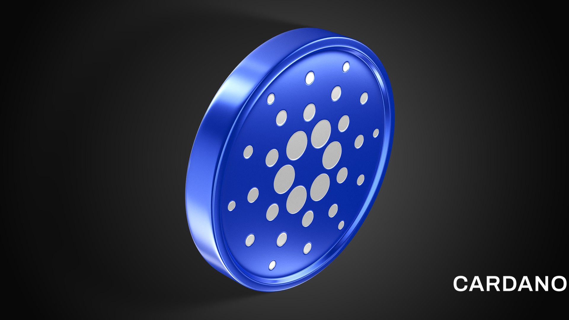 ADA CARDANO Coin Model - TurboSquid 2012669