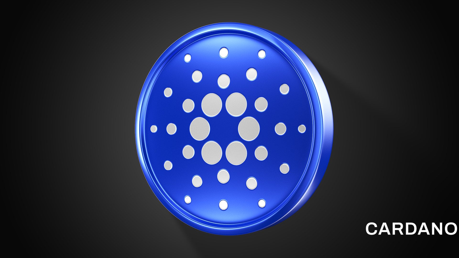 ADA CARDANO Coin Model - TurboSquid 2012669