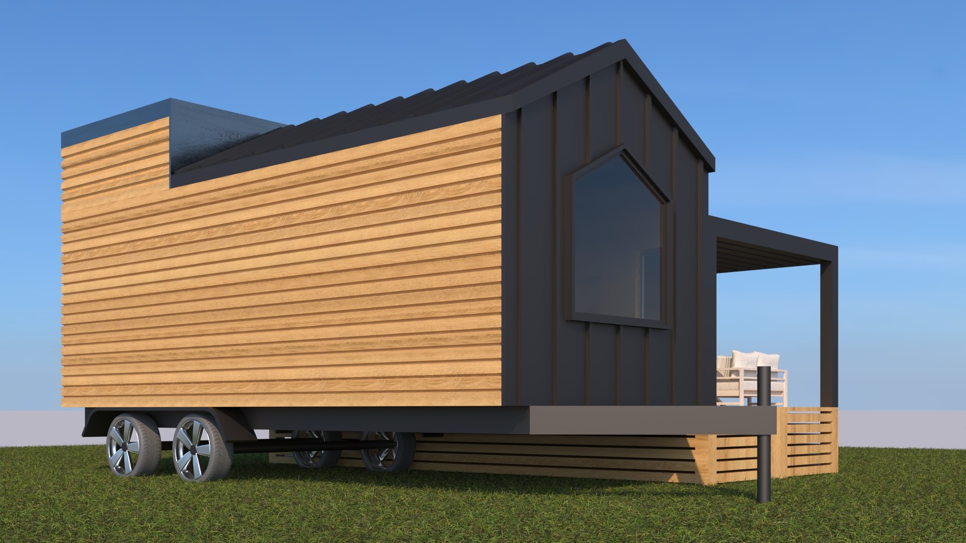 Tiny House 3D Model - TurboSquid 2115371