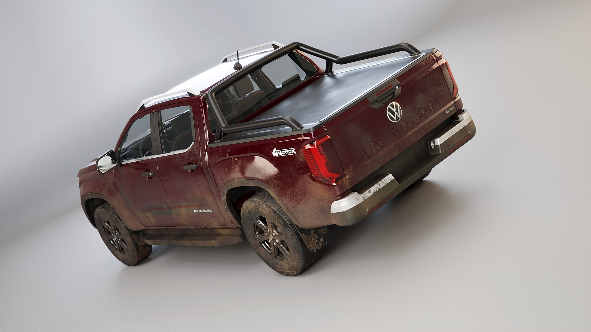 3D VW Amarok Pan Americana Dirt - TurboSquid 2370995