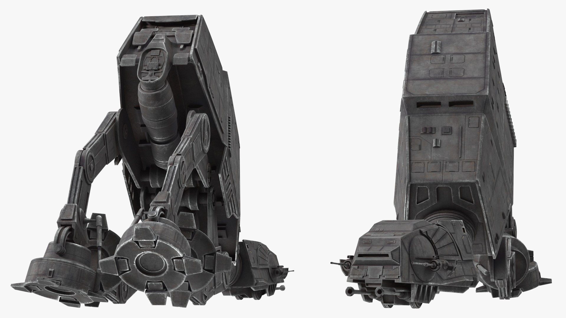 3D AT AT Walker Collapsed - TurboSquid 2112888