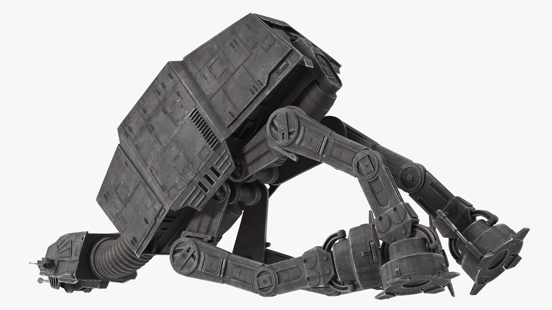 3D AT AT Walker Collapsed - TurboSquid 2112888