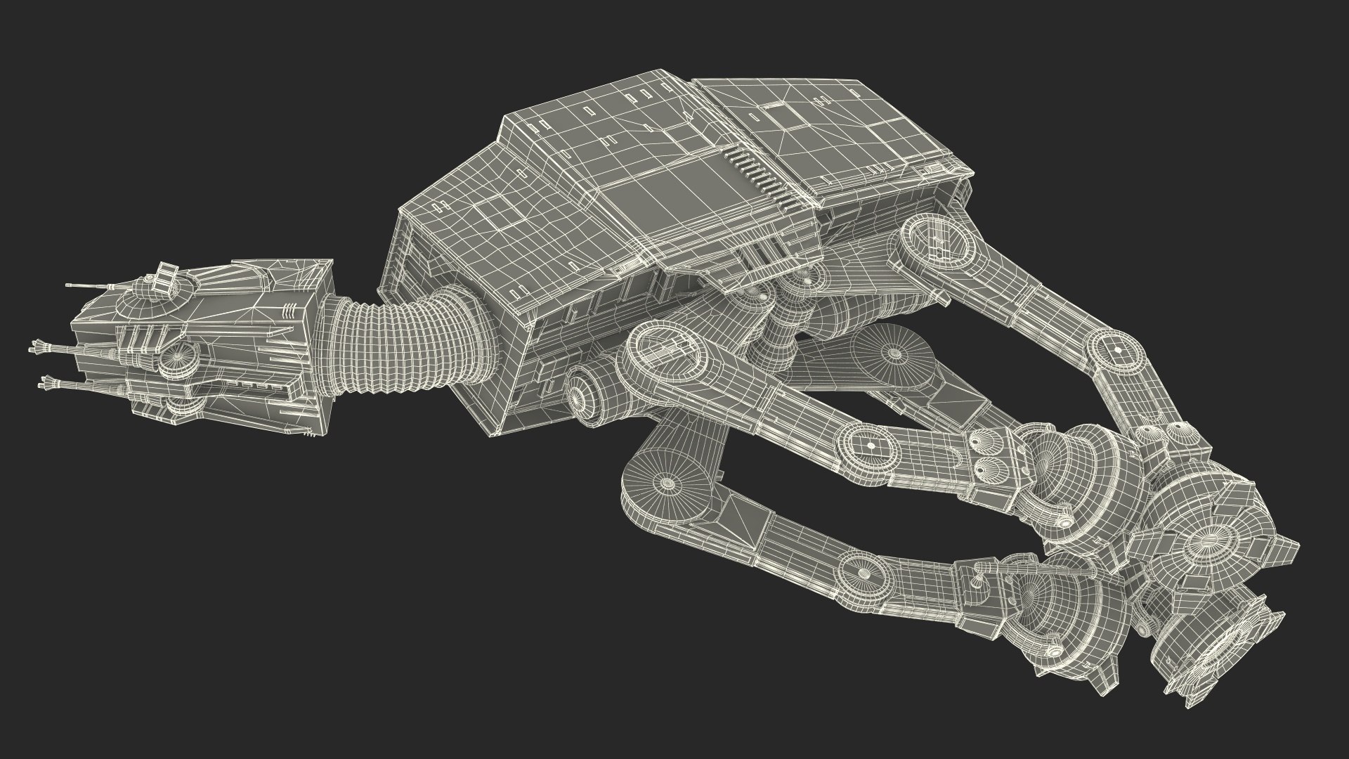 3D AT AT Walker Collapsed - TurboSquid 2112888