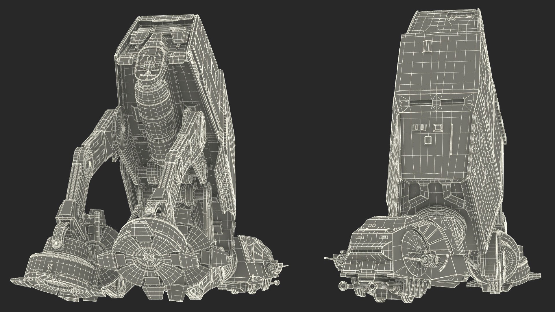 3D AT AT Walker Collapsed - TurboSquid 2112888