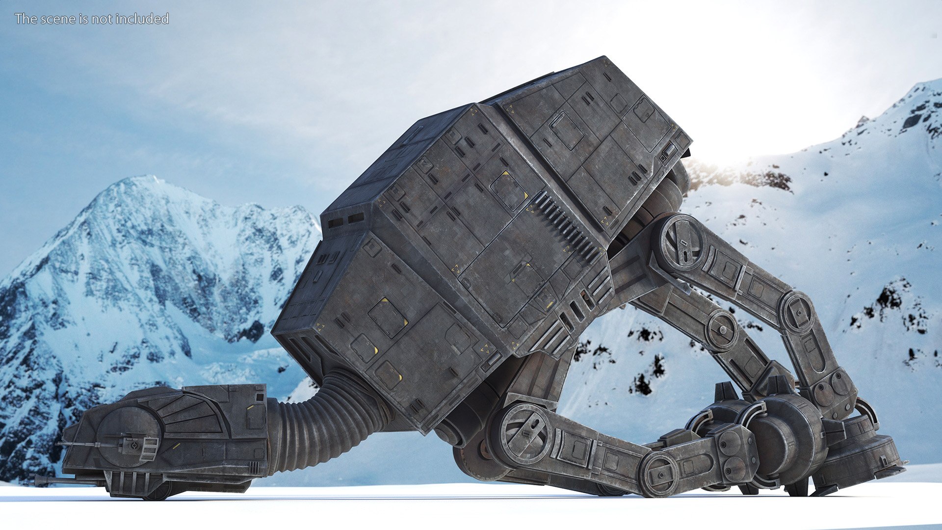 3D AT AT Walker Collapsed - TurboSquid 2112888