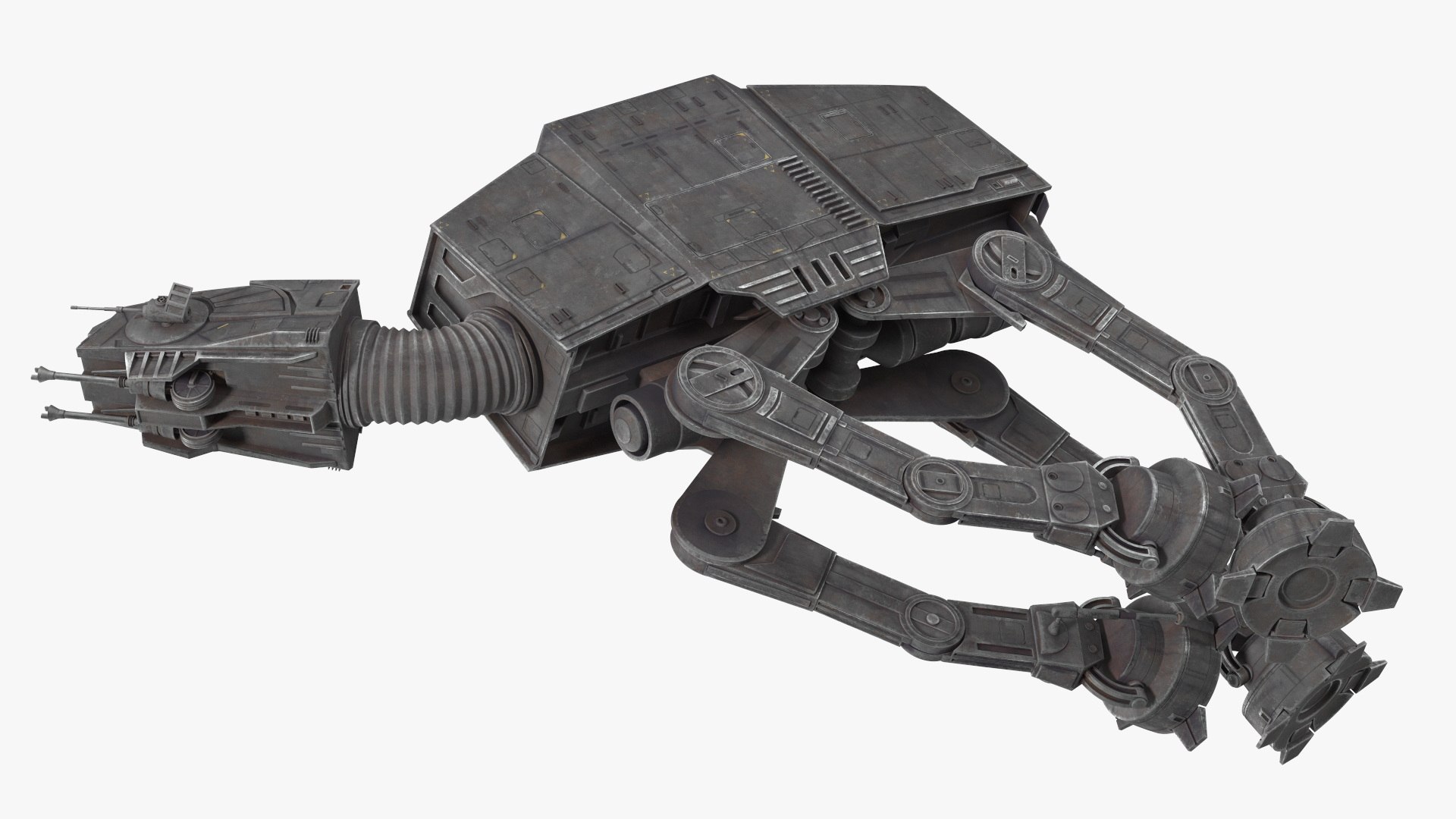 3D AT AT Walker Collapsed - TurboSquid 2112888