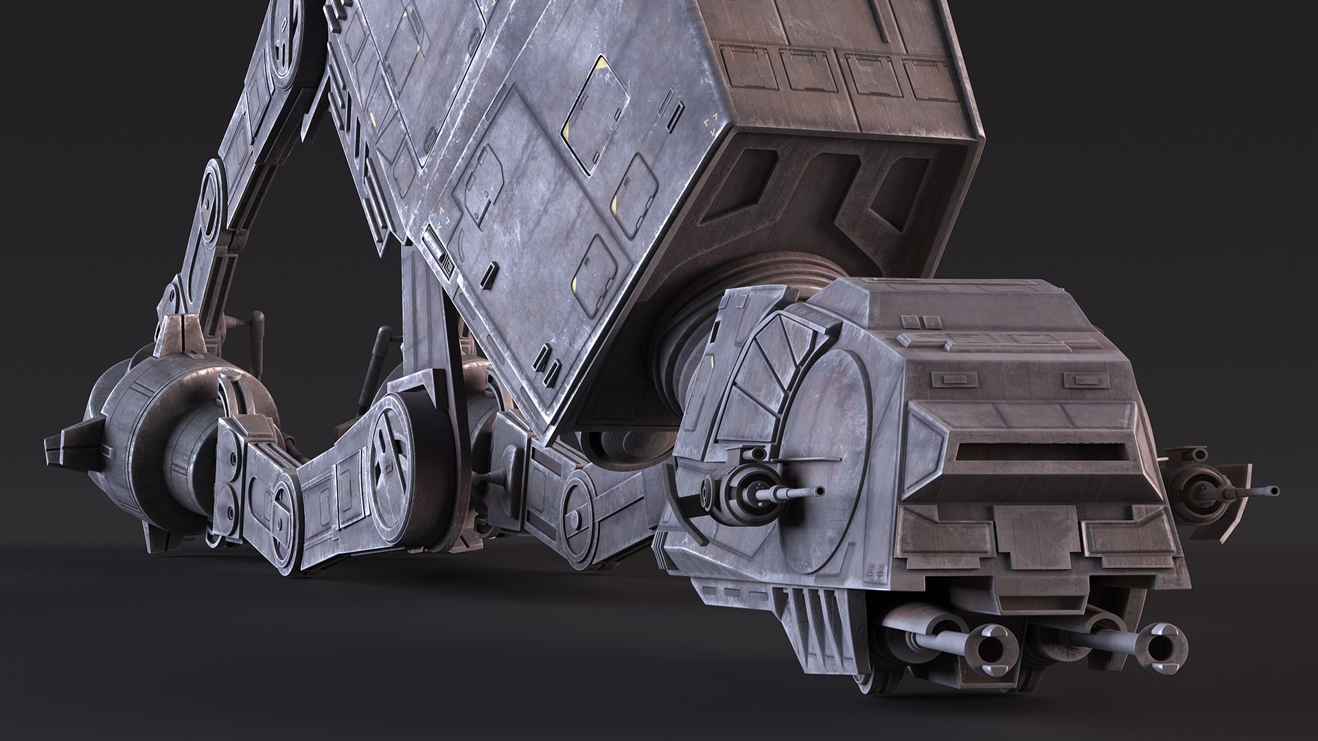 3D AT AT Walker Collapsed - TurboSquid 2112888