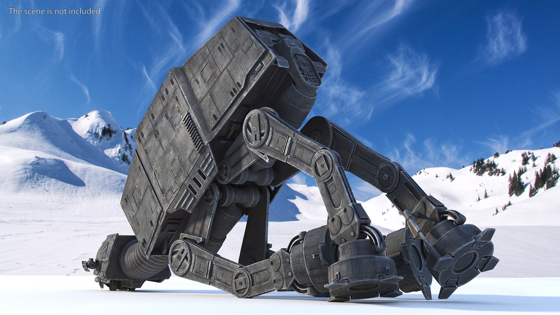 3D AT AT Walker Collapsed - TurboSquid 2112888