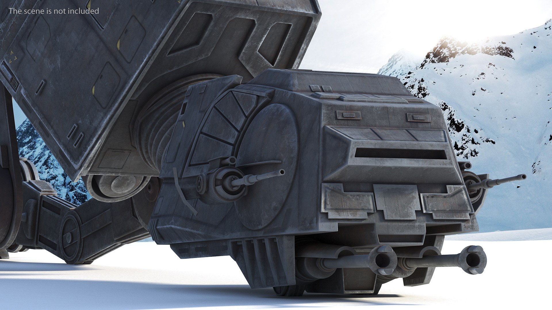 3D AT AT Walker Collapsed - TurboSquid 2112888