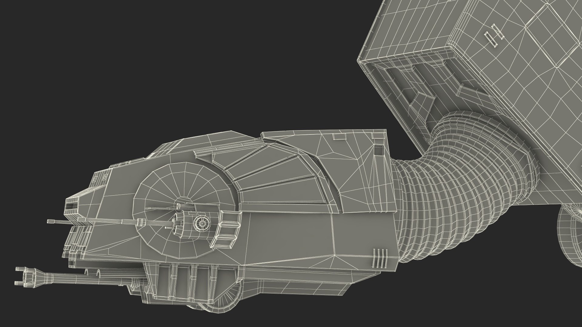 3D AT AT Walker Collapsed - TurboSquid 2112888