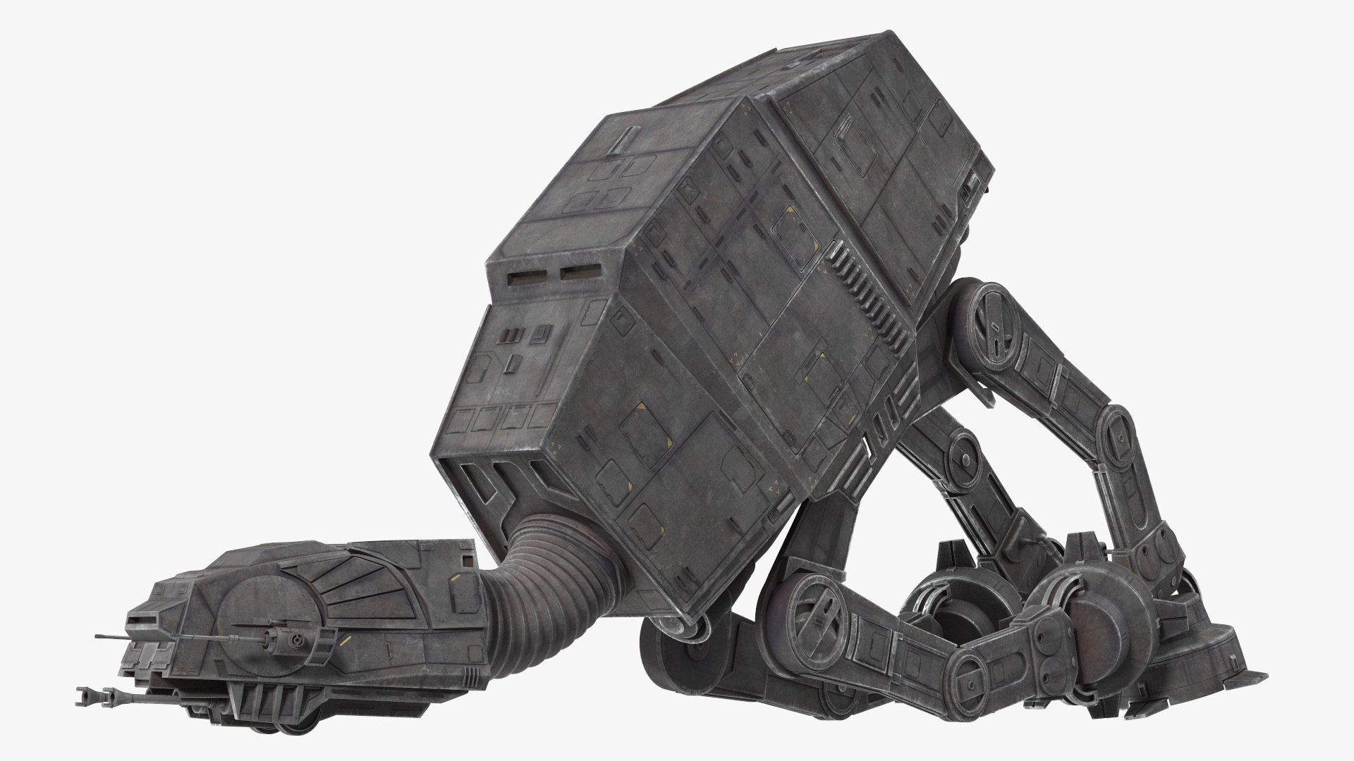 3D AT AT Walker Collapsed - TurboSquid 2112888