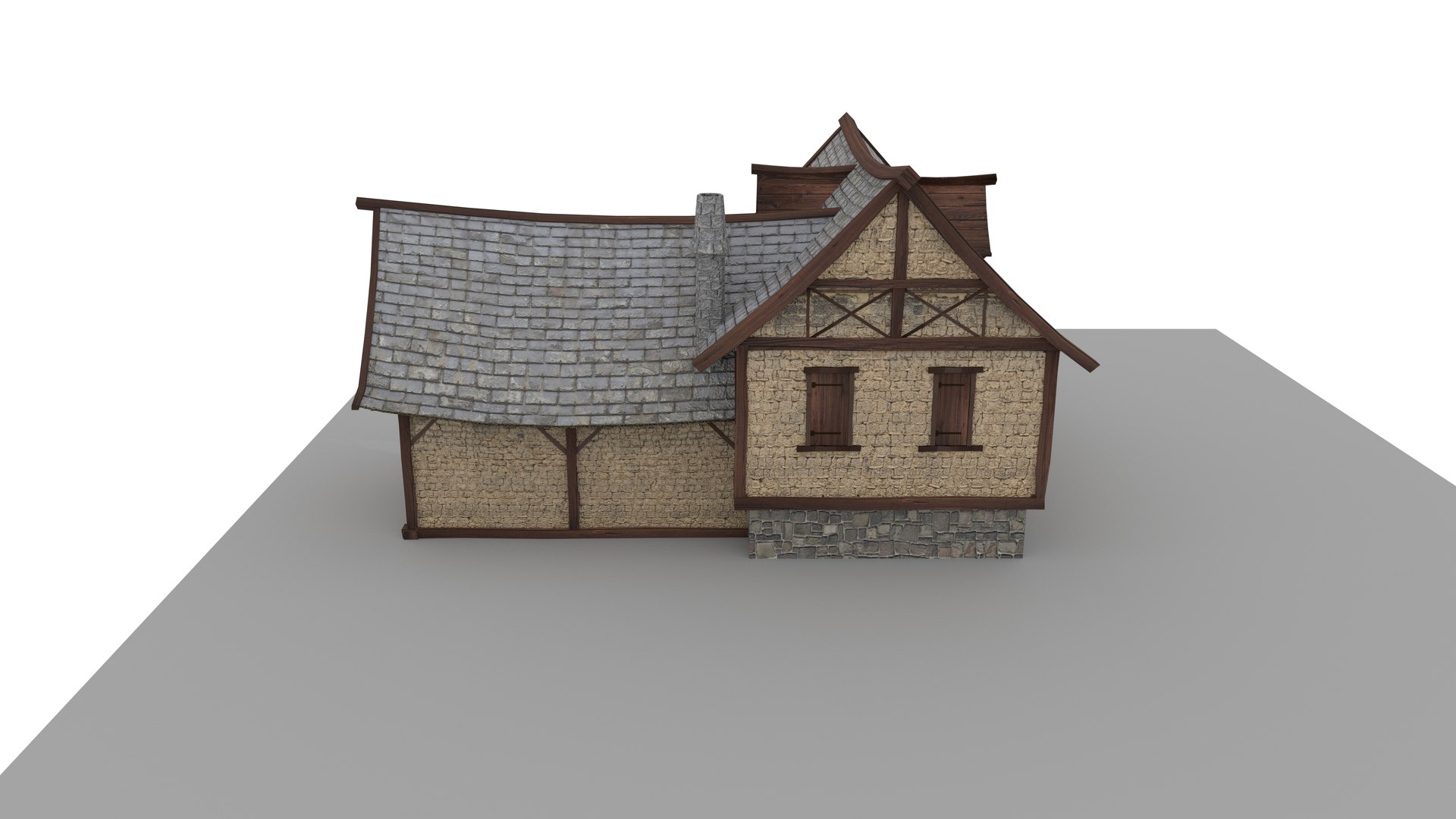 Medieval Blacksmith House 3D Model - TurboSquid 1293656
