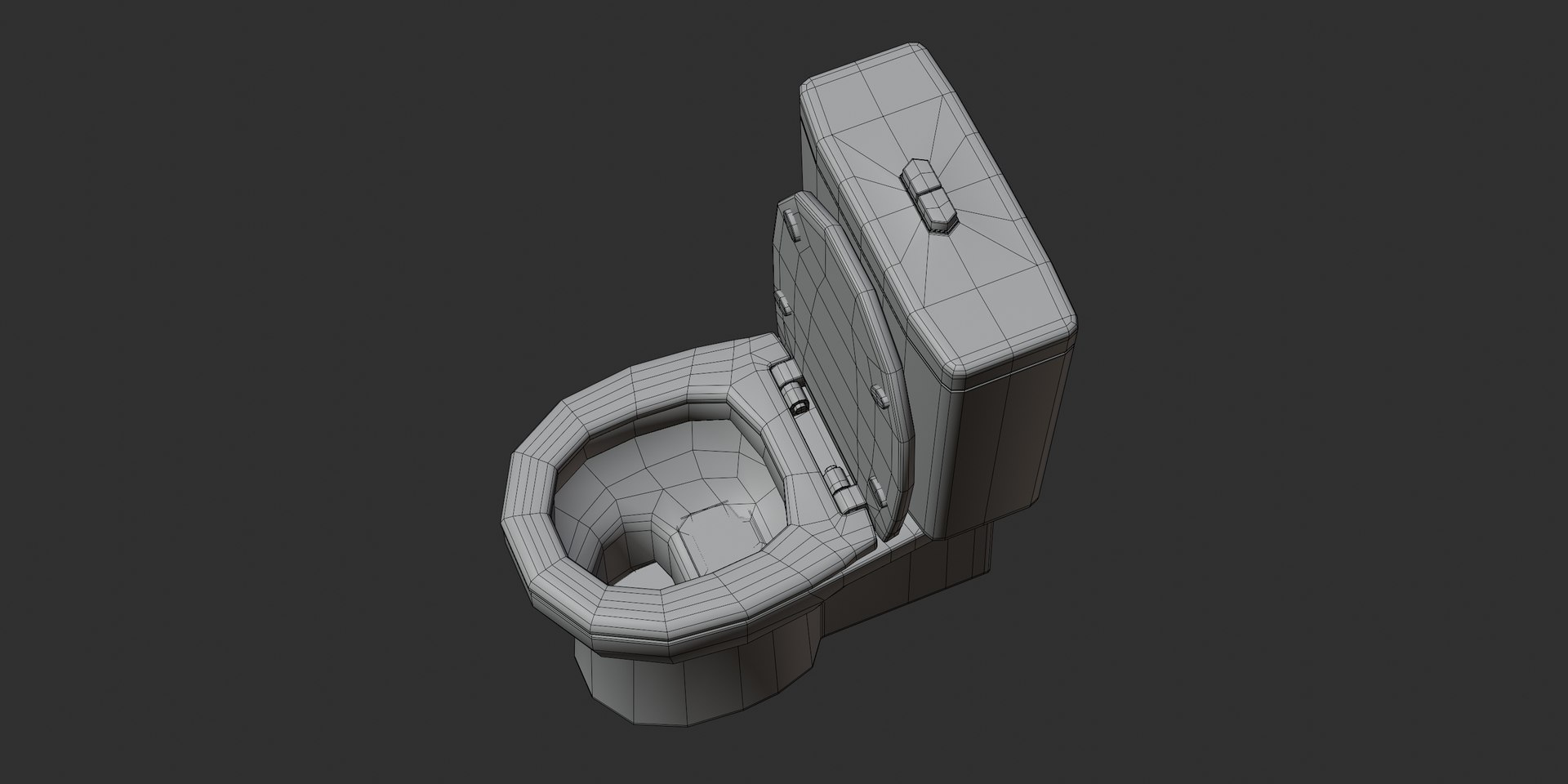 Toilet Bowl 01 3D - TurboSquid 2366576