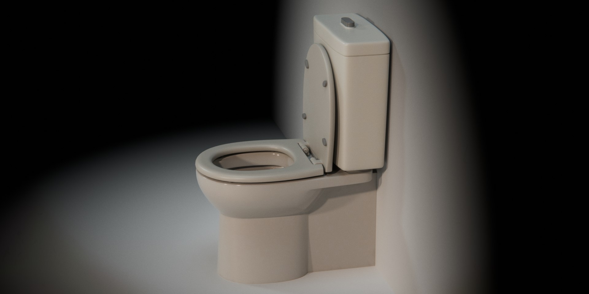 Toilet Bowl 01 3D - TurboSquid 2366576