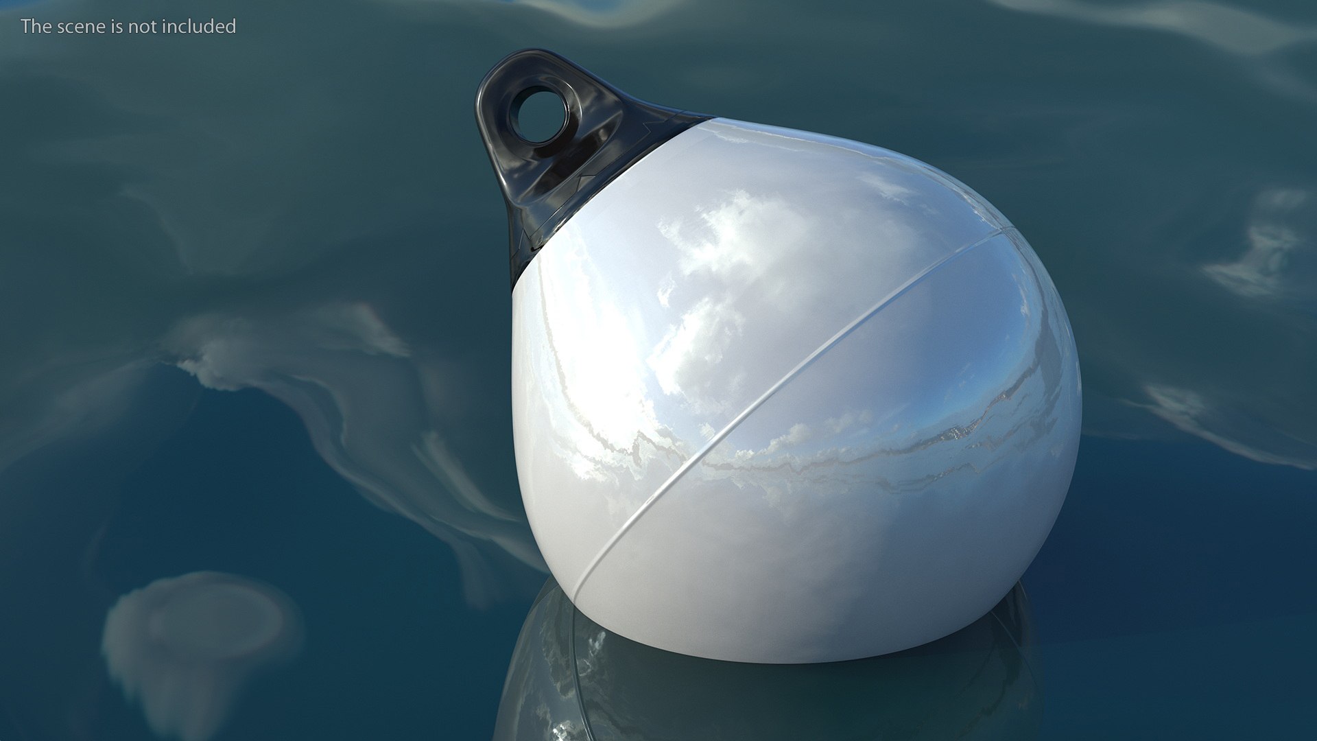 White All Purpose A4 Buoy 3D Model - TurboSquid 2089653