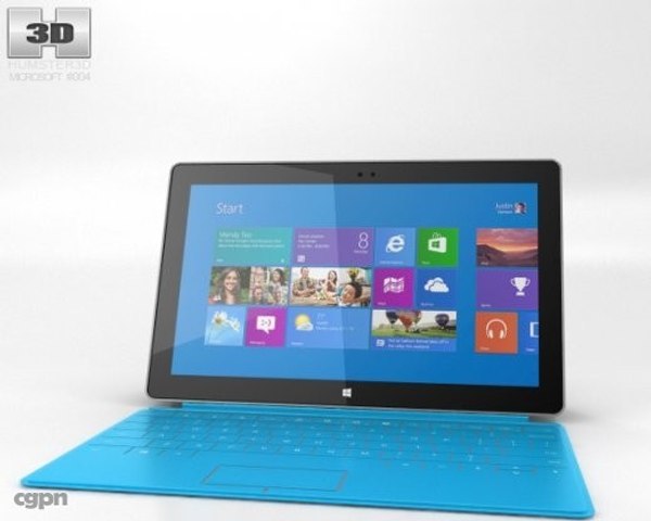 microsoft surface touch 3d 3ds
