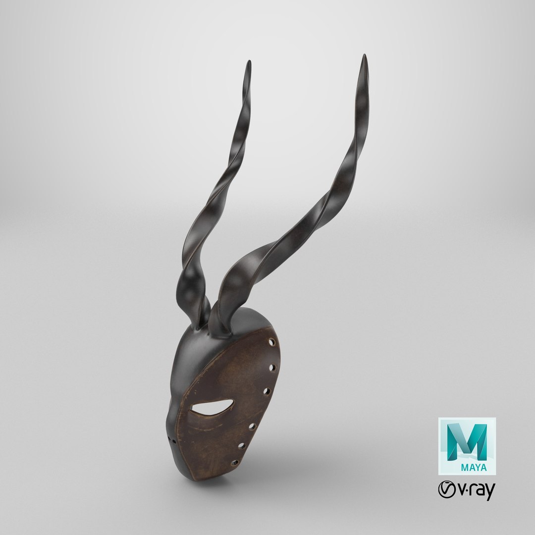 Mask V1 3D Model - TurboSquid 1737967