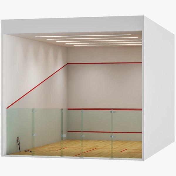 modelo 3d Pista de squash - TurboSquid 2062714