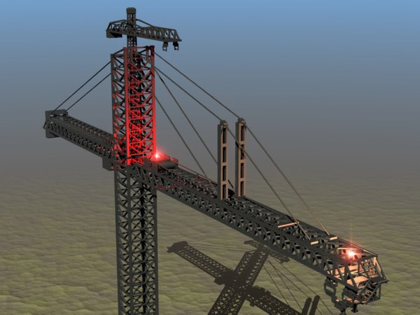 lifts cranes equipment 3d model