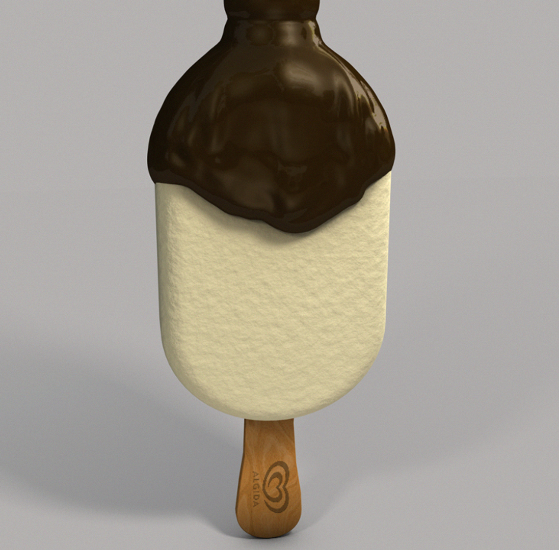 free ice cream 3d model