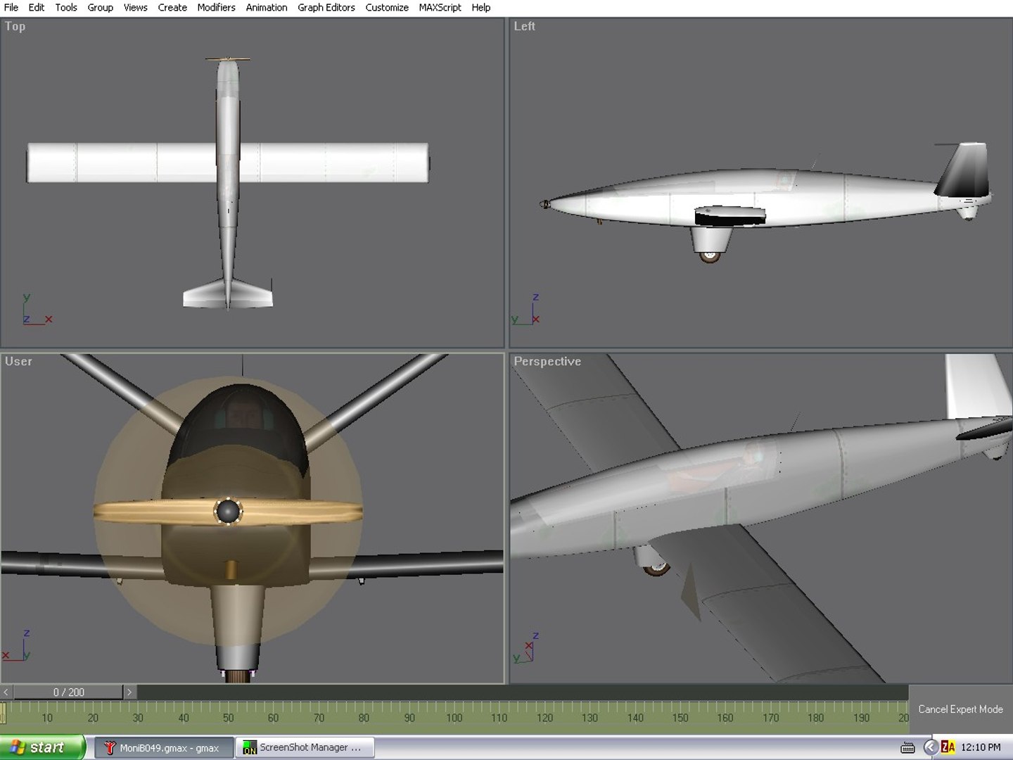 Moni Aircraft Plane Max