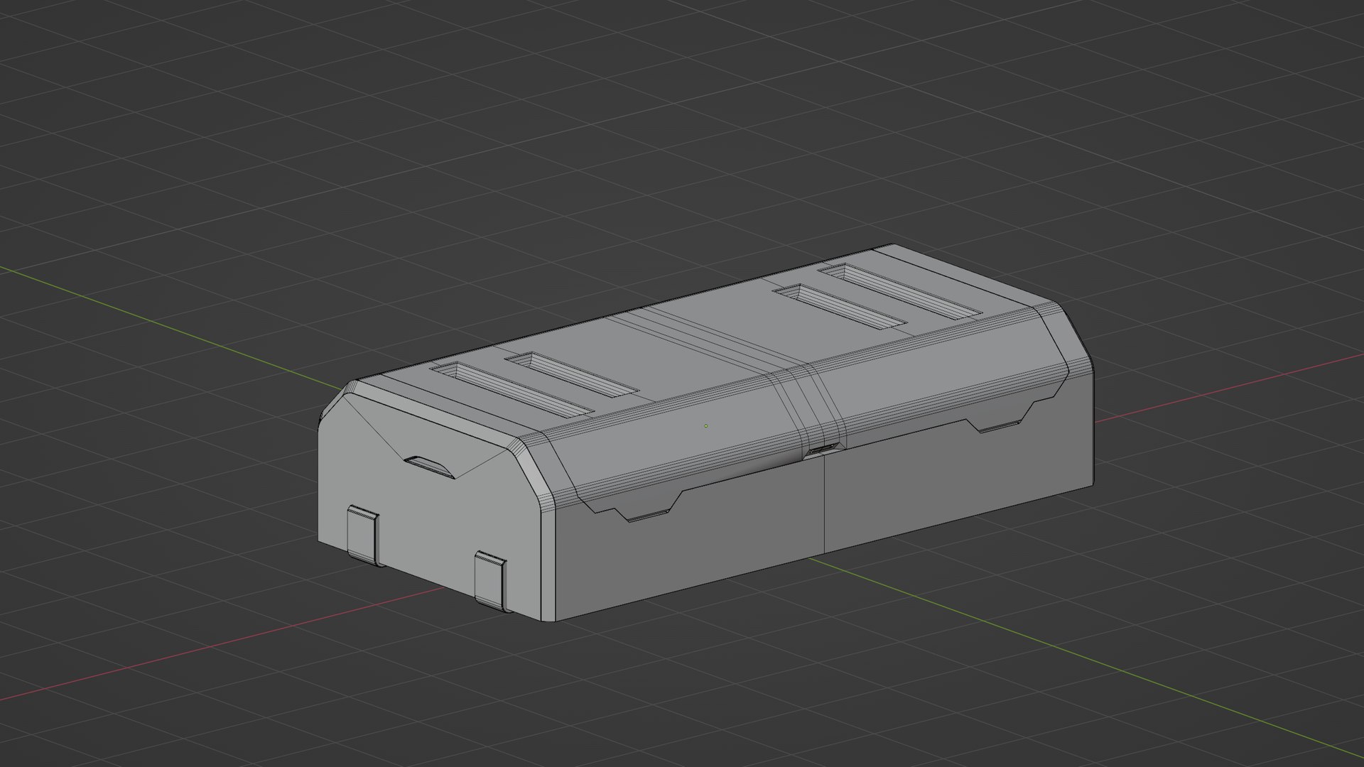 Tech Crate Model - TurboSquid 2112080