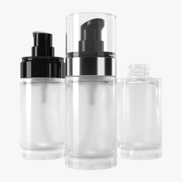 Cube shape drop bottle 3D model - TurboSquid 1895024