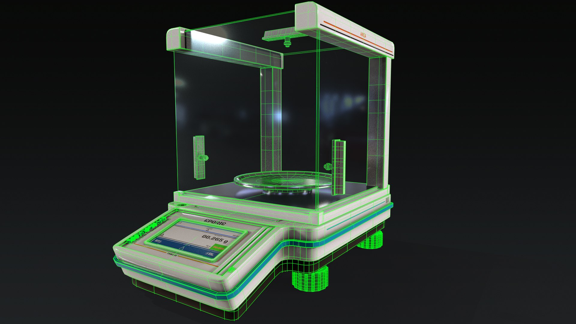 Analytical Balance 3D Model - TurboSquid 1896018