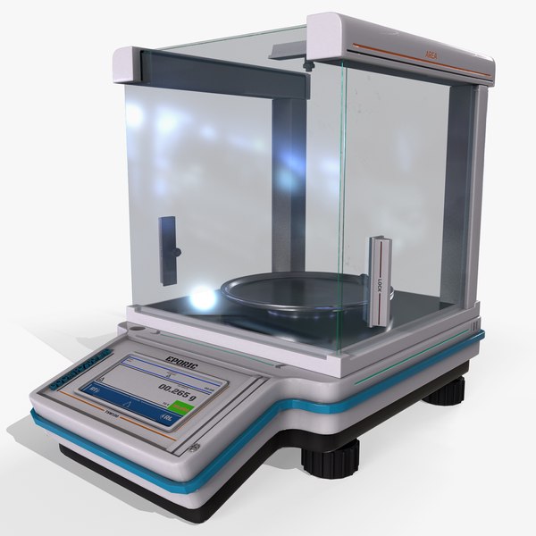Analytical balance 3D model - TurboSquid 1896018