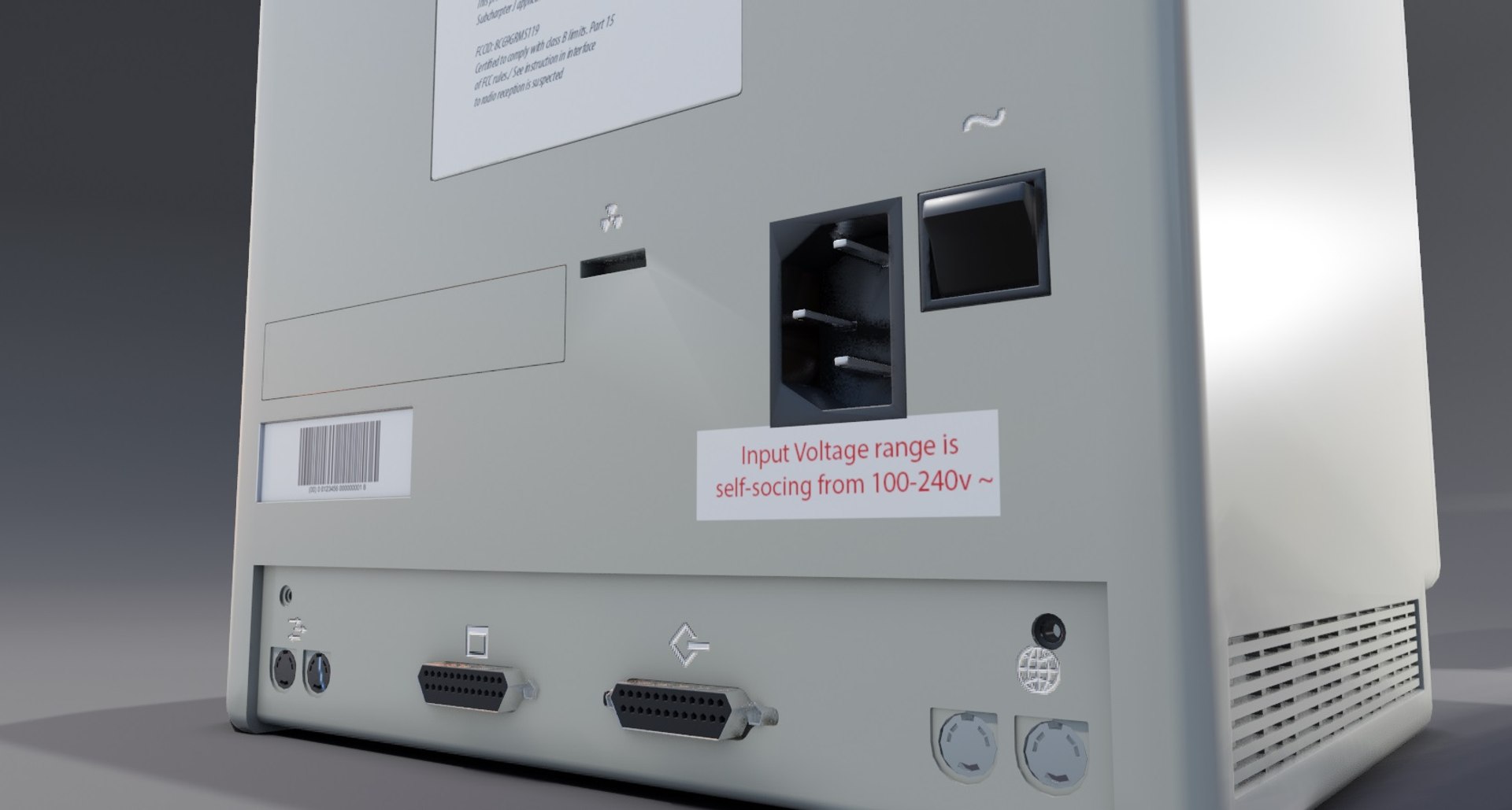 1984 Classic Computer 3D Model - TurboSquid 1390526