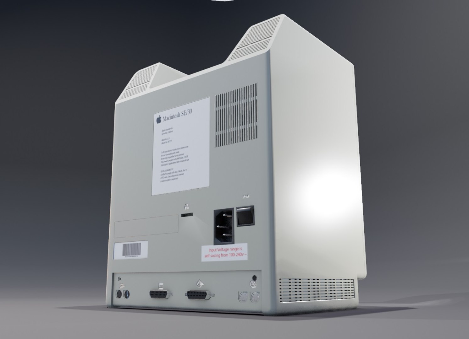 1984 Classic Computer 3D Model - TurboSquid 1390526