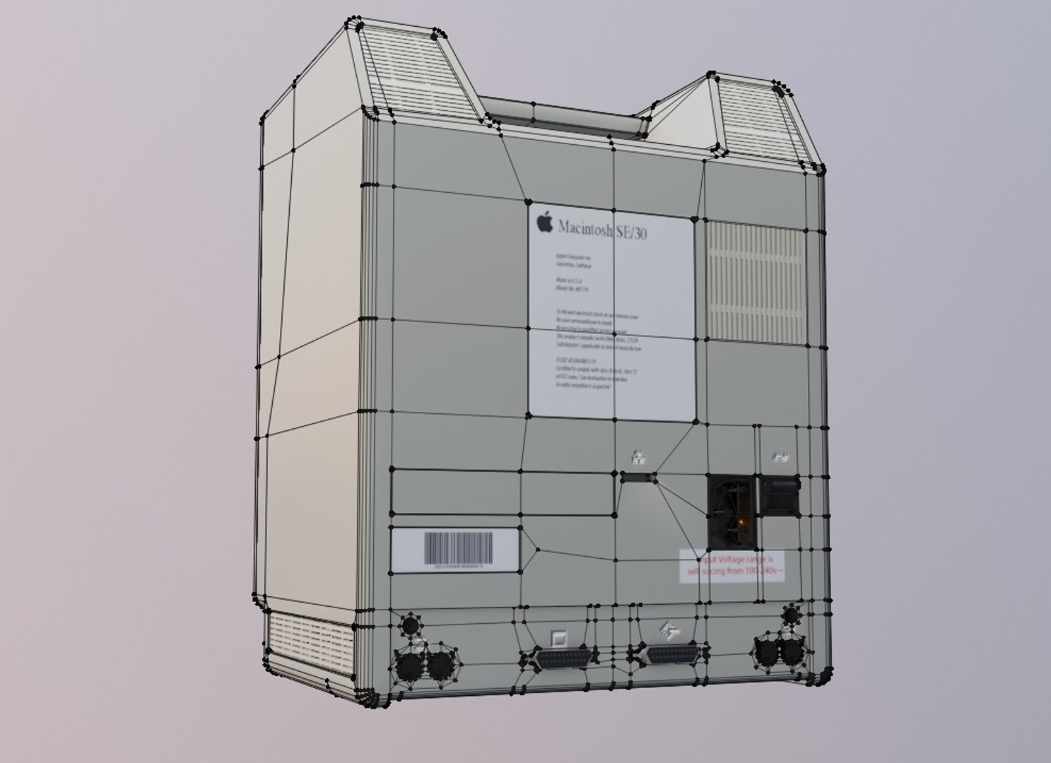 1984 Classic Computer 3D Model - TurboSquid 1390526