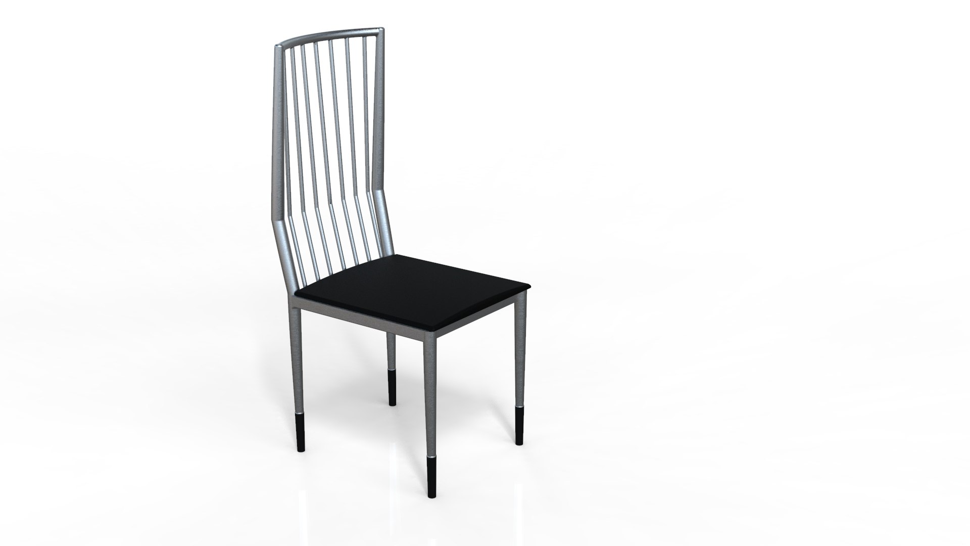 Metal chair model - TurboSquid 1635338