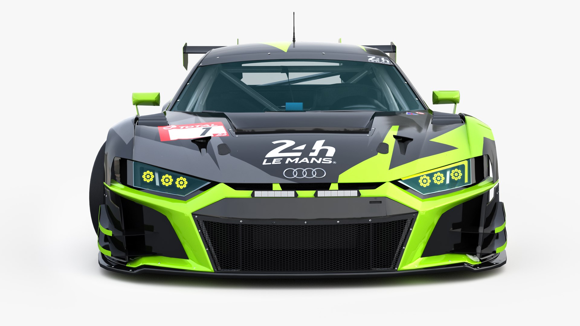 3D Audi R8 GT3 EVO II Template Model - TurboSquid 2134493