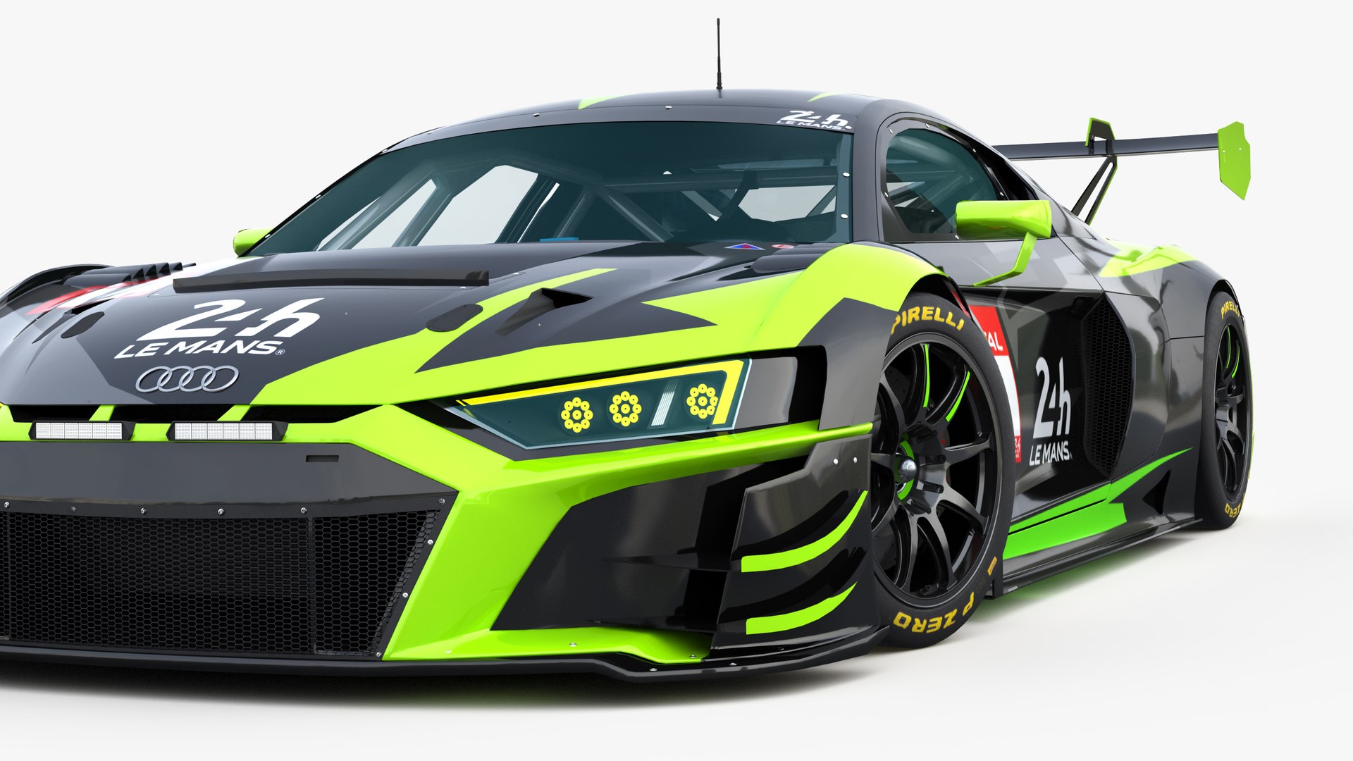 3D Audi R8 GT3 EVO II Template Model - TurboSquid 2134493