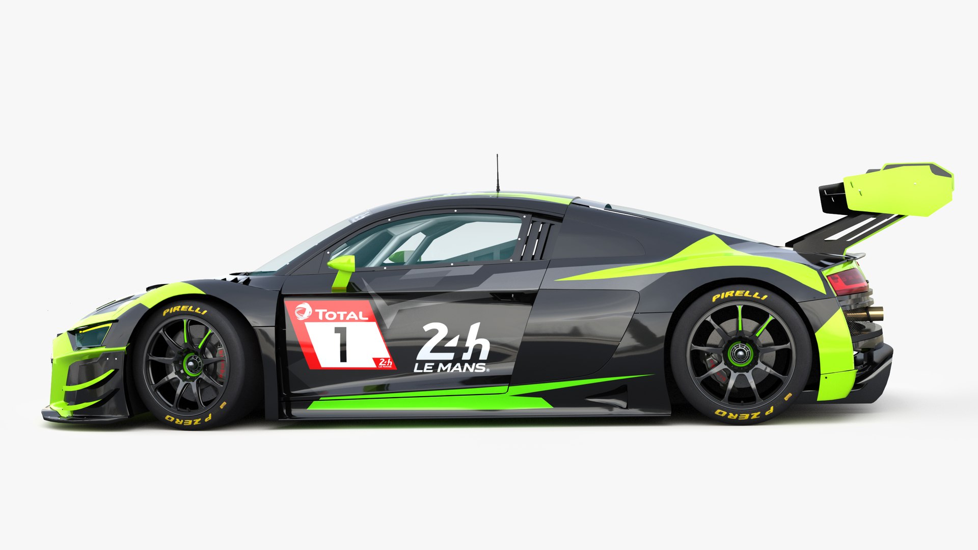 3D Audi R8 GT3 EVO II Template Model - TurboSquid 2134493