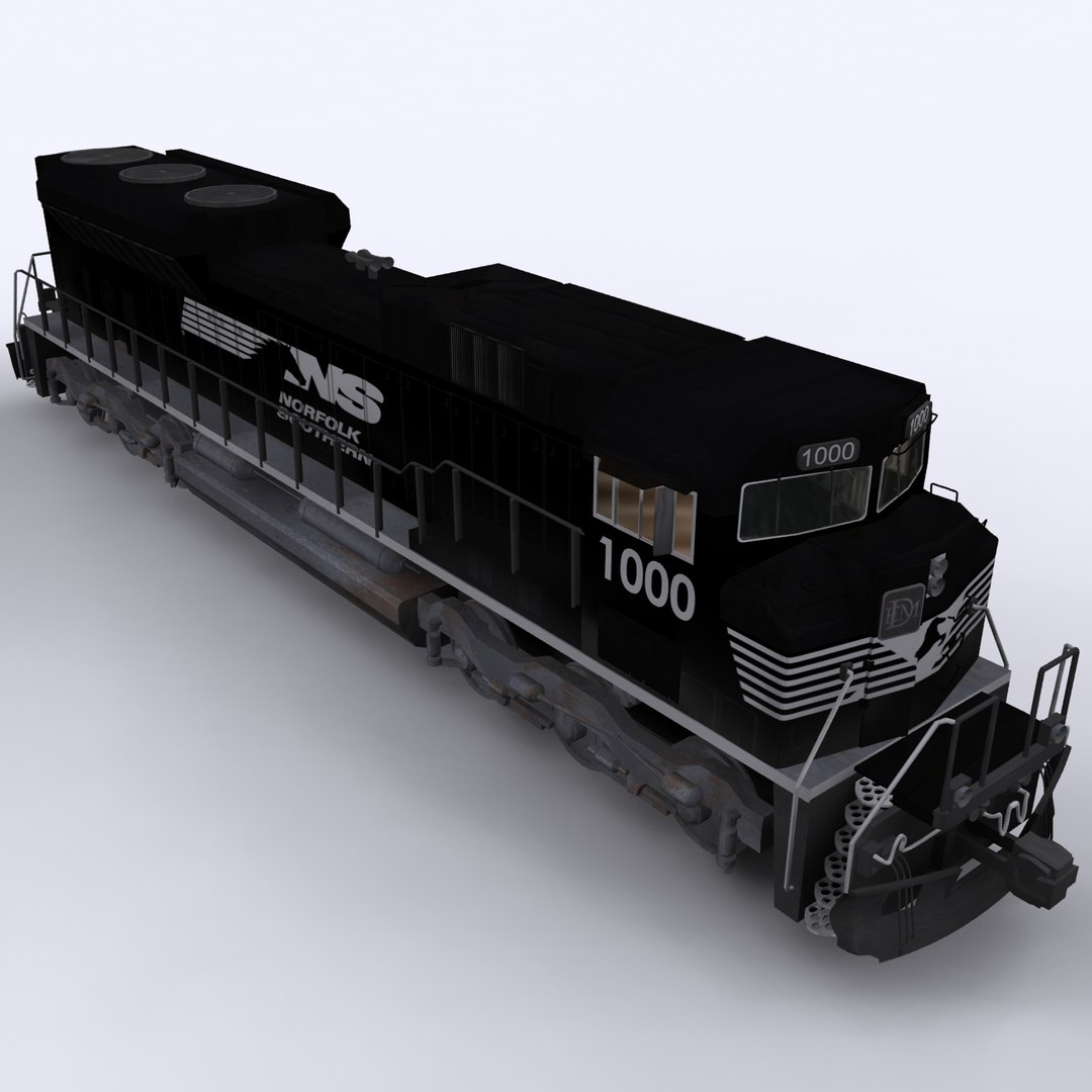 3D EMD Locomotive With Cargo Carriages - TurboSquid 2029859