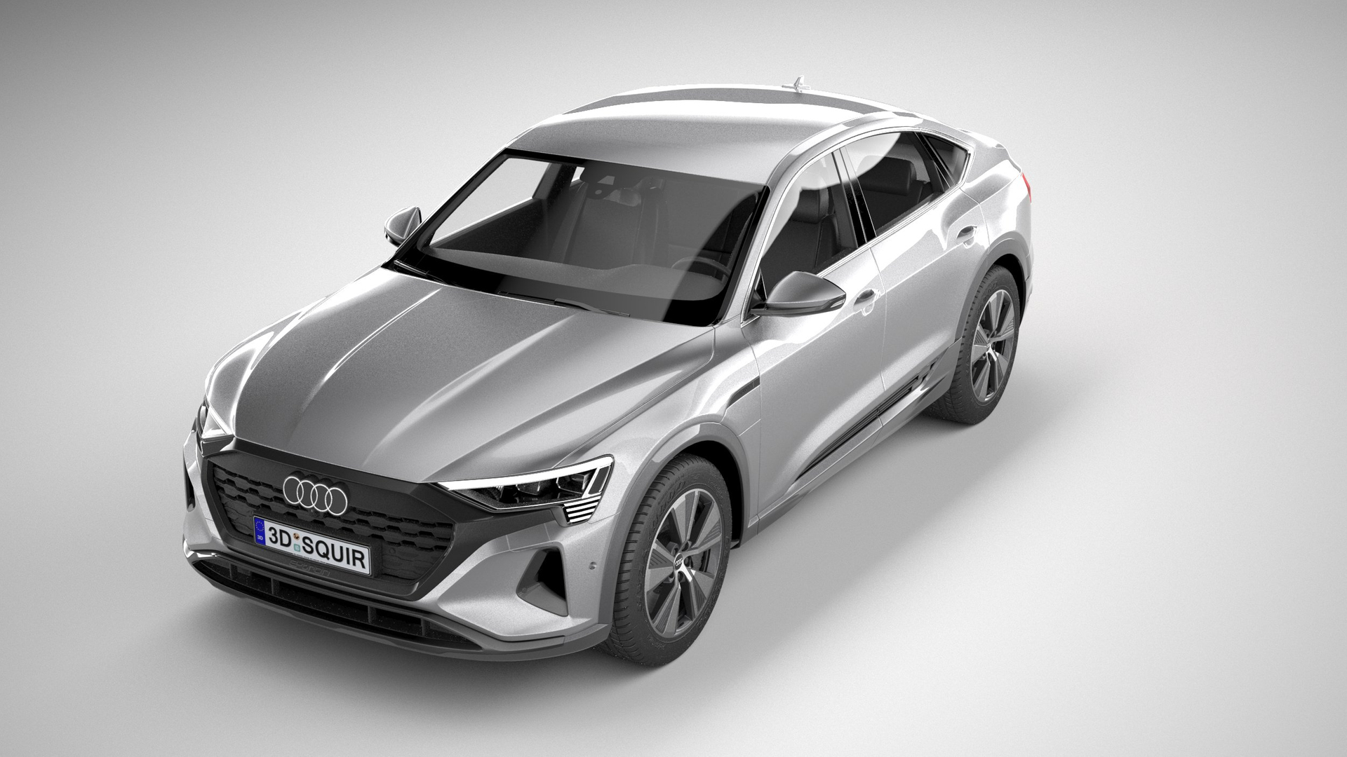 3D Model Audi Q8 E-Tron Sportback 2024 - TurboSquid 2007077