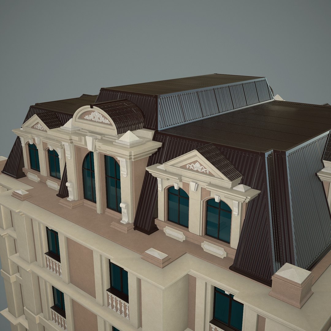 3D Buildings Neoclassical Games Model - TurboSquid 1377905