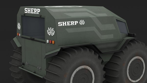 3D Sherp ATV - TurboSquid 1789658