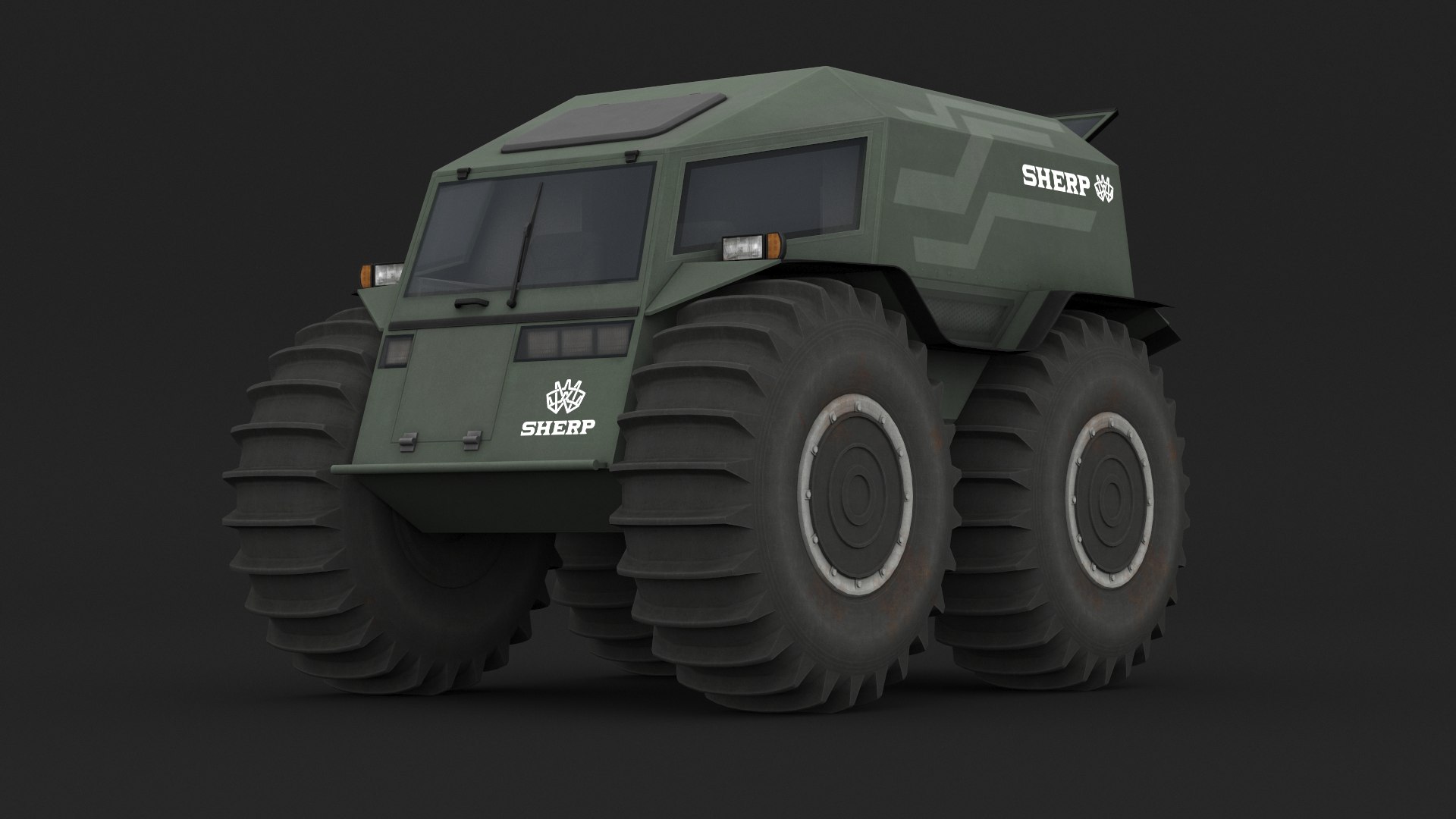 3D Sherp ATV - TurboSquid 1789658
