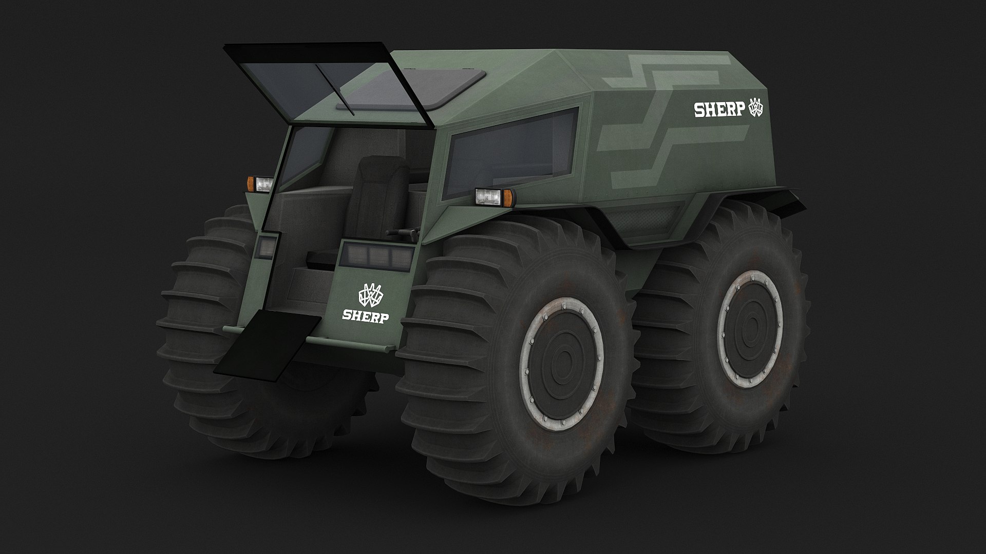 3D Sherp ATV - TurboSquid 1789658
